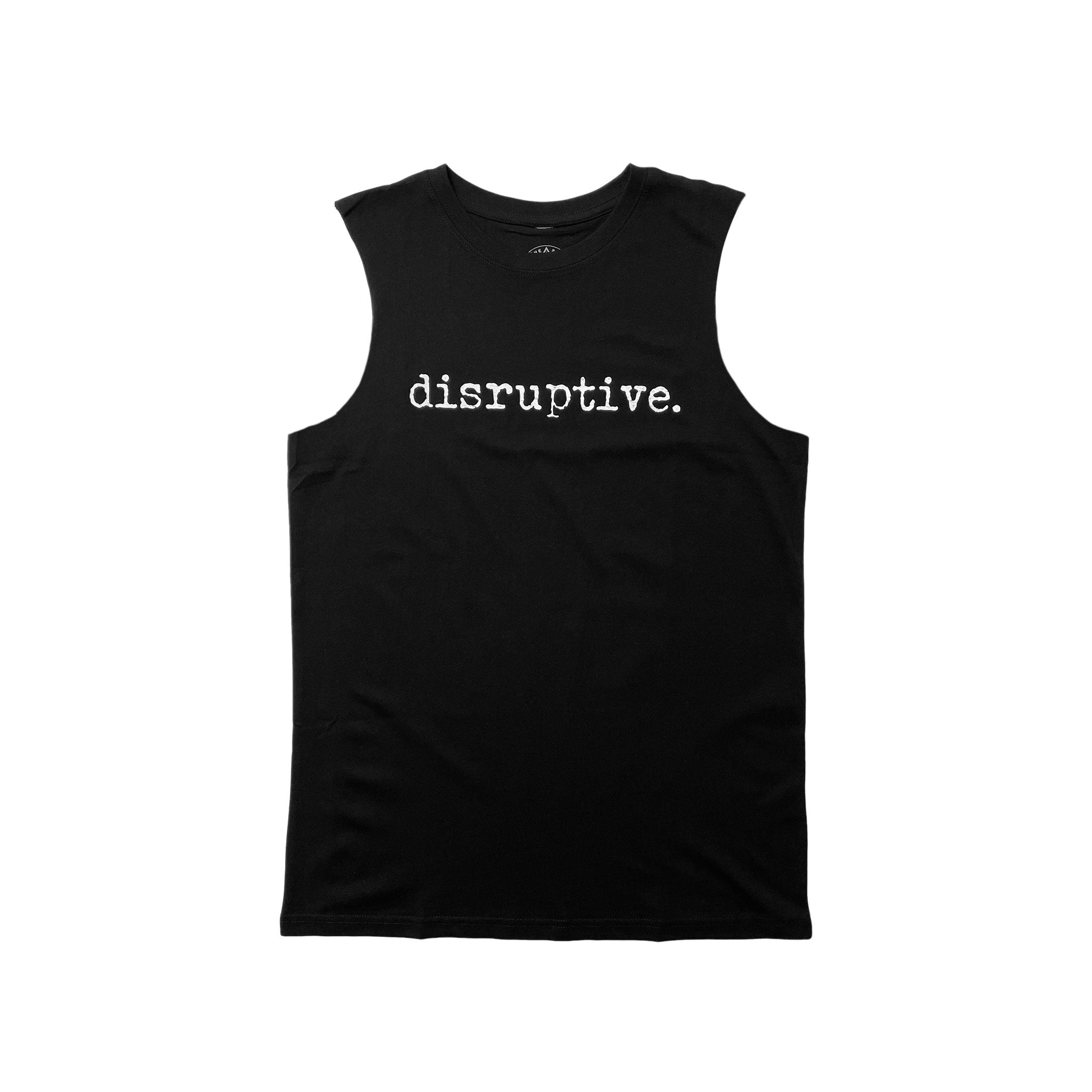 Youth Casual Statement Tank - Black - Disruptive Apparel